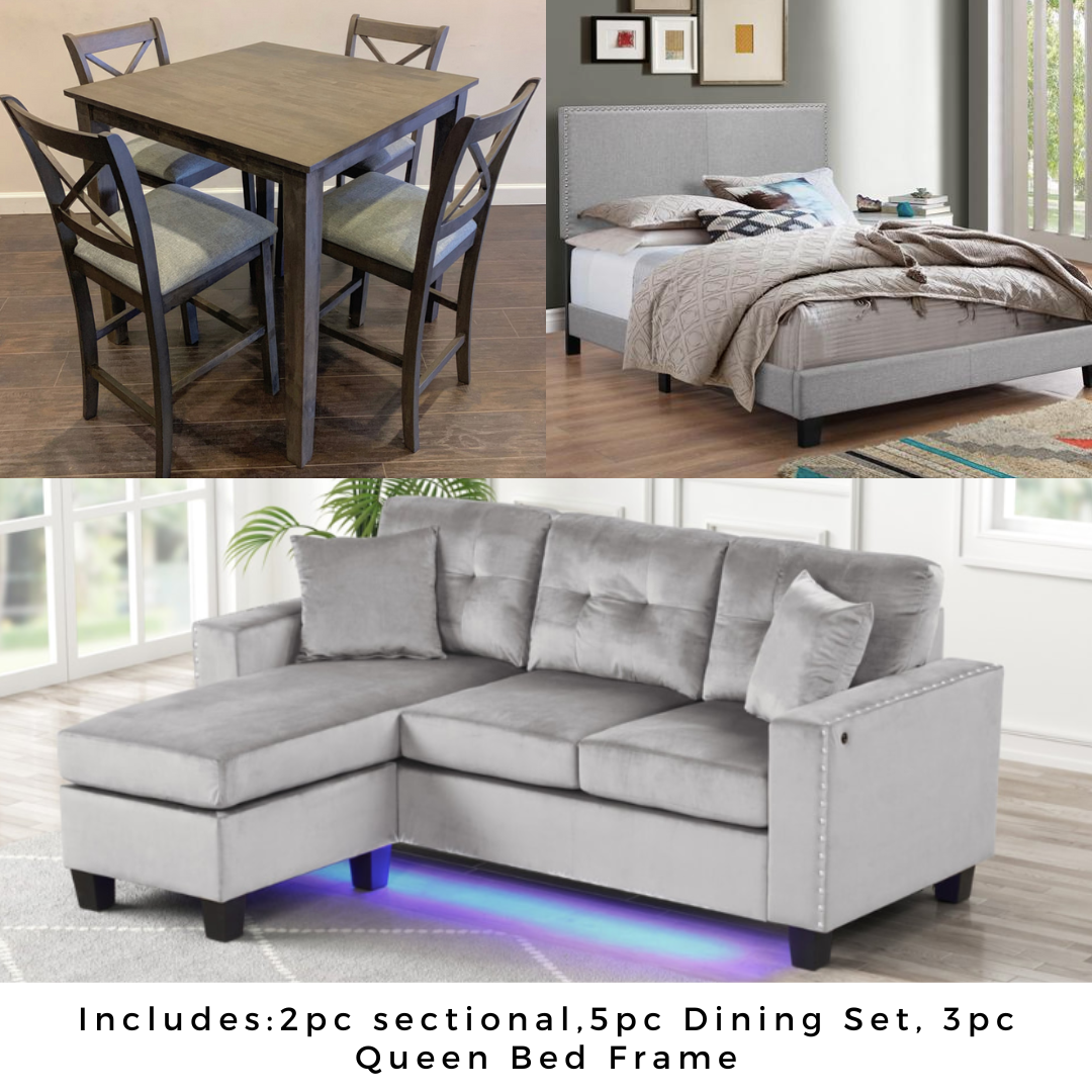 3 ROOMS OF FURNITURE FOR 1000 - On Demand Furniture