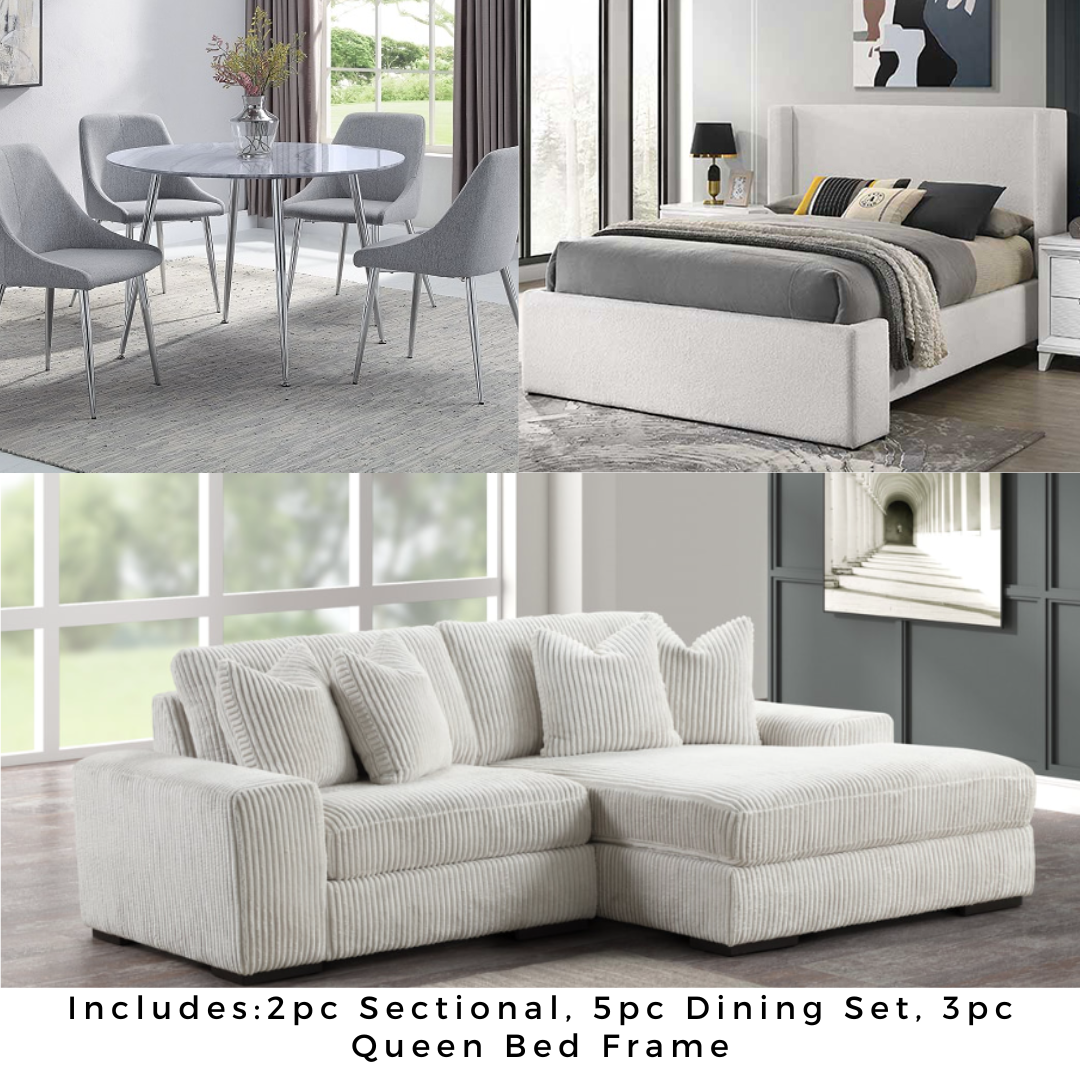 3 ROOMS OF FURNITURE FOR 1000 - On Demand Furniture